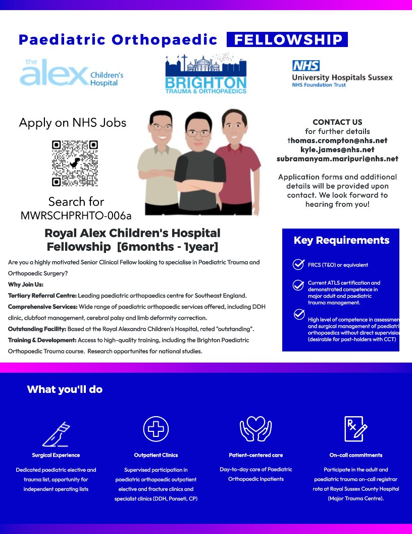 BSCOS > Public > Events & Education > Fellowships